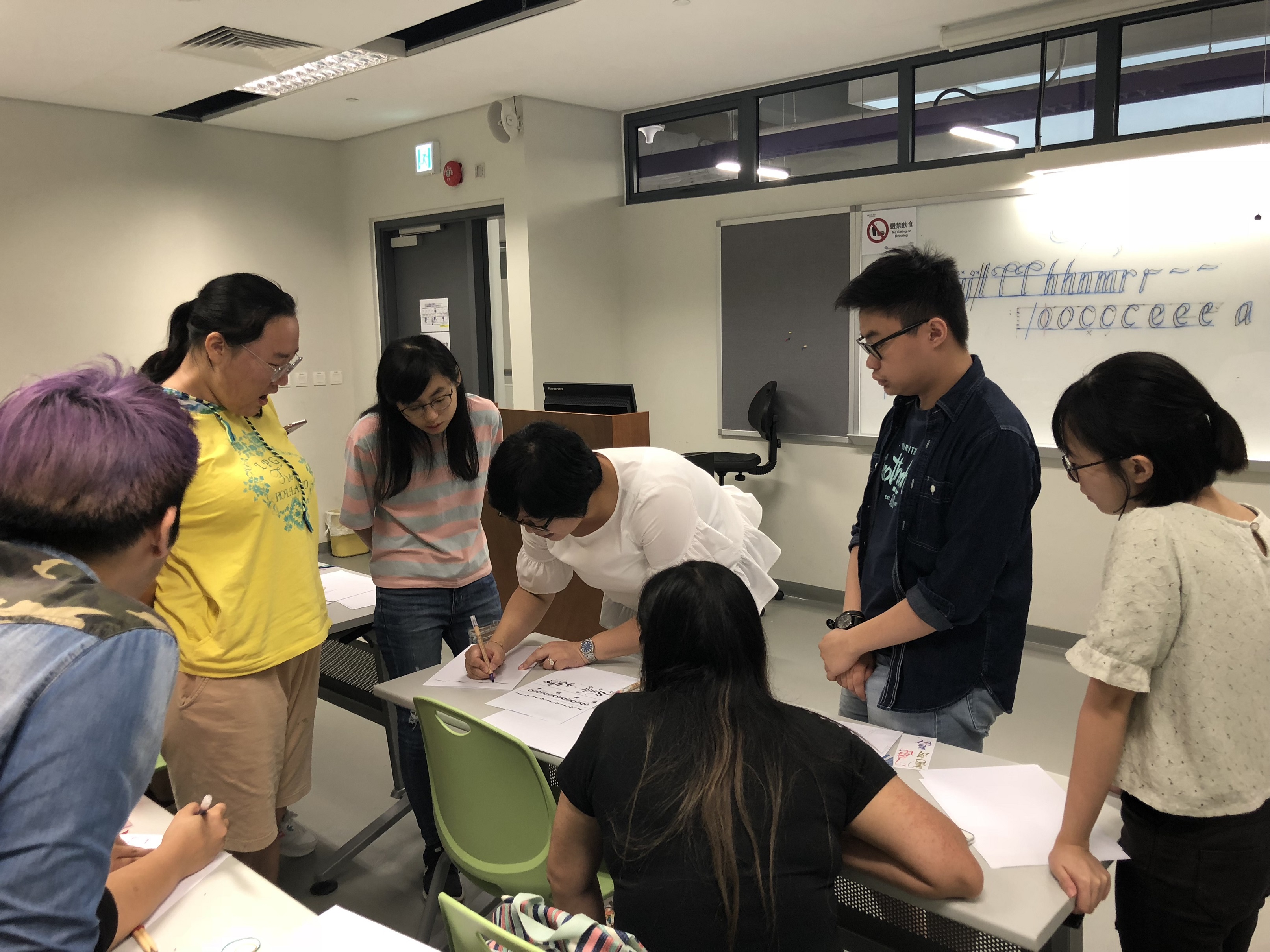 Western Calligraphy Workshop (Highlights) - Student Affairs Office